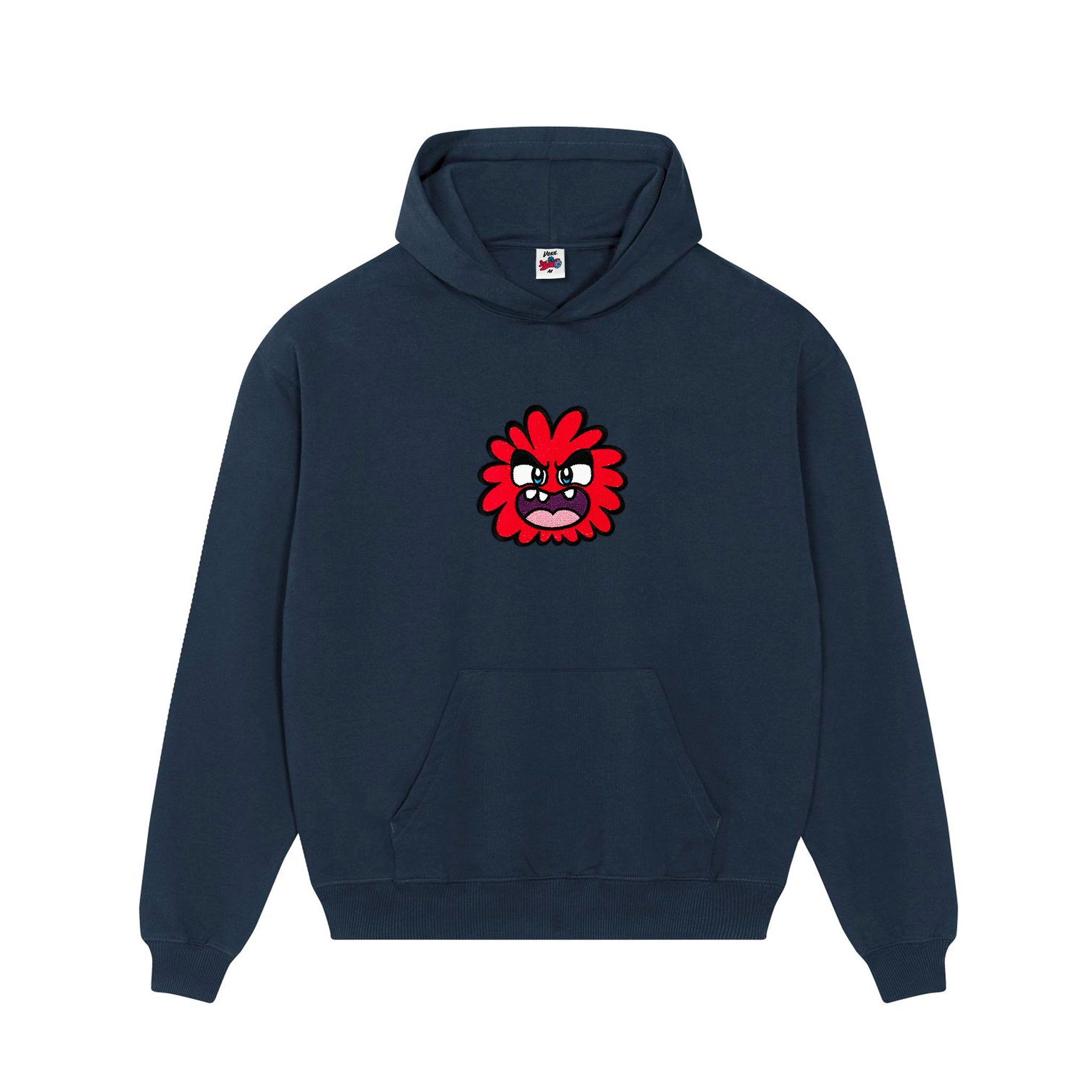 CLASSIC RED DOODLE HOODIE [NAVY] – Vexx Co